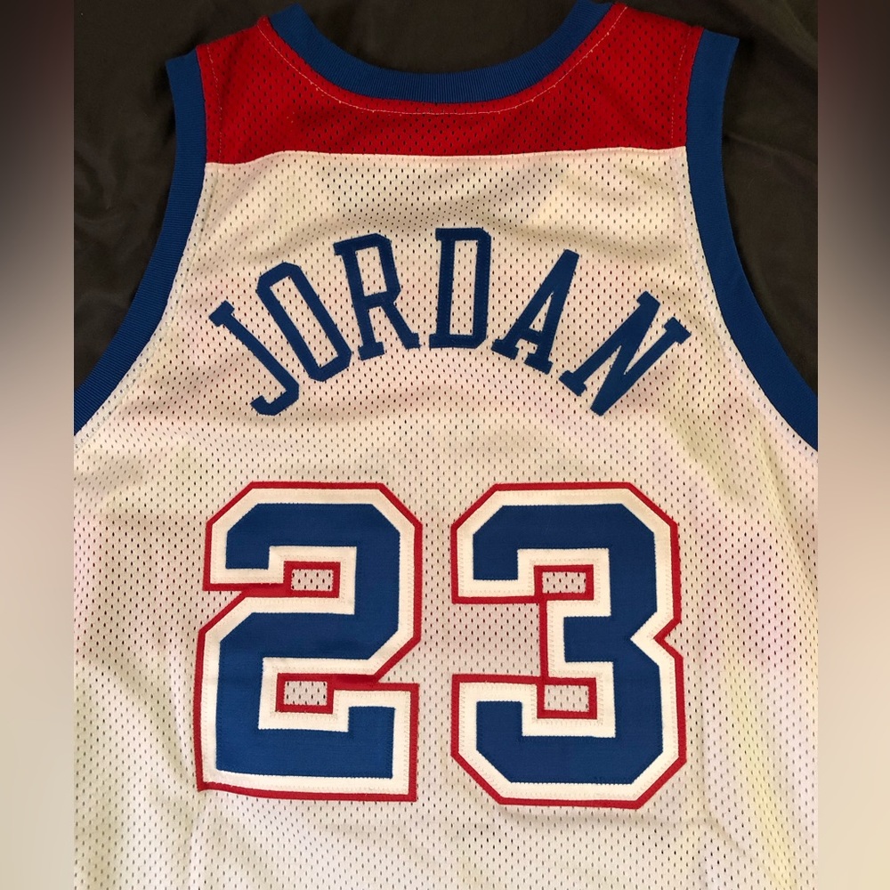 Authentic Michael Jordan Bullets Jersey - Gem